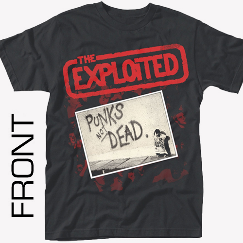 The Exploited Punks Not Dead Shirt